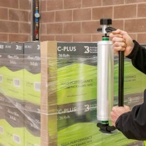 BOLT Hand Wrap Dispenser 2.0 - C/W Magnets Base Plate - KB Packaging